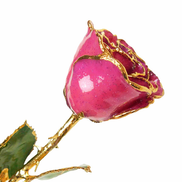24K Gold Forever Rose - Stardust Pink - The Forever Rose