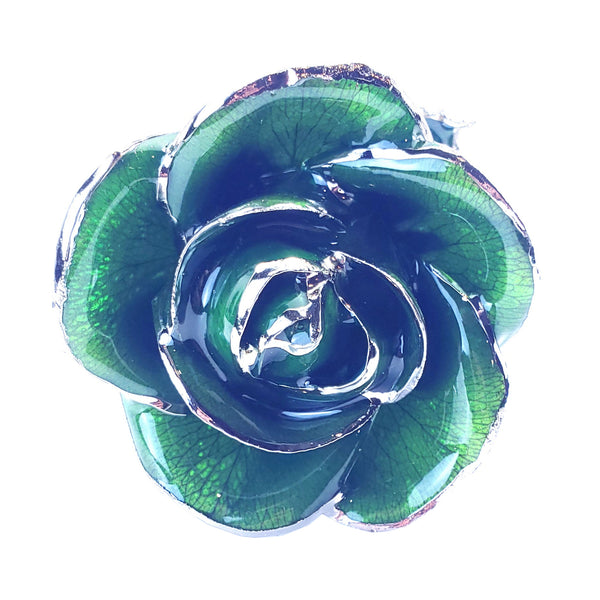 Platinum Forever Rose - Green - The Forever Rose